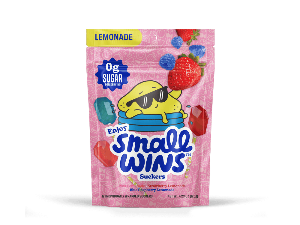 Lemonade Mix Suckers - Small Wins Candy