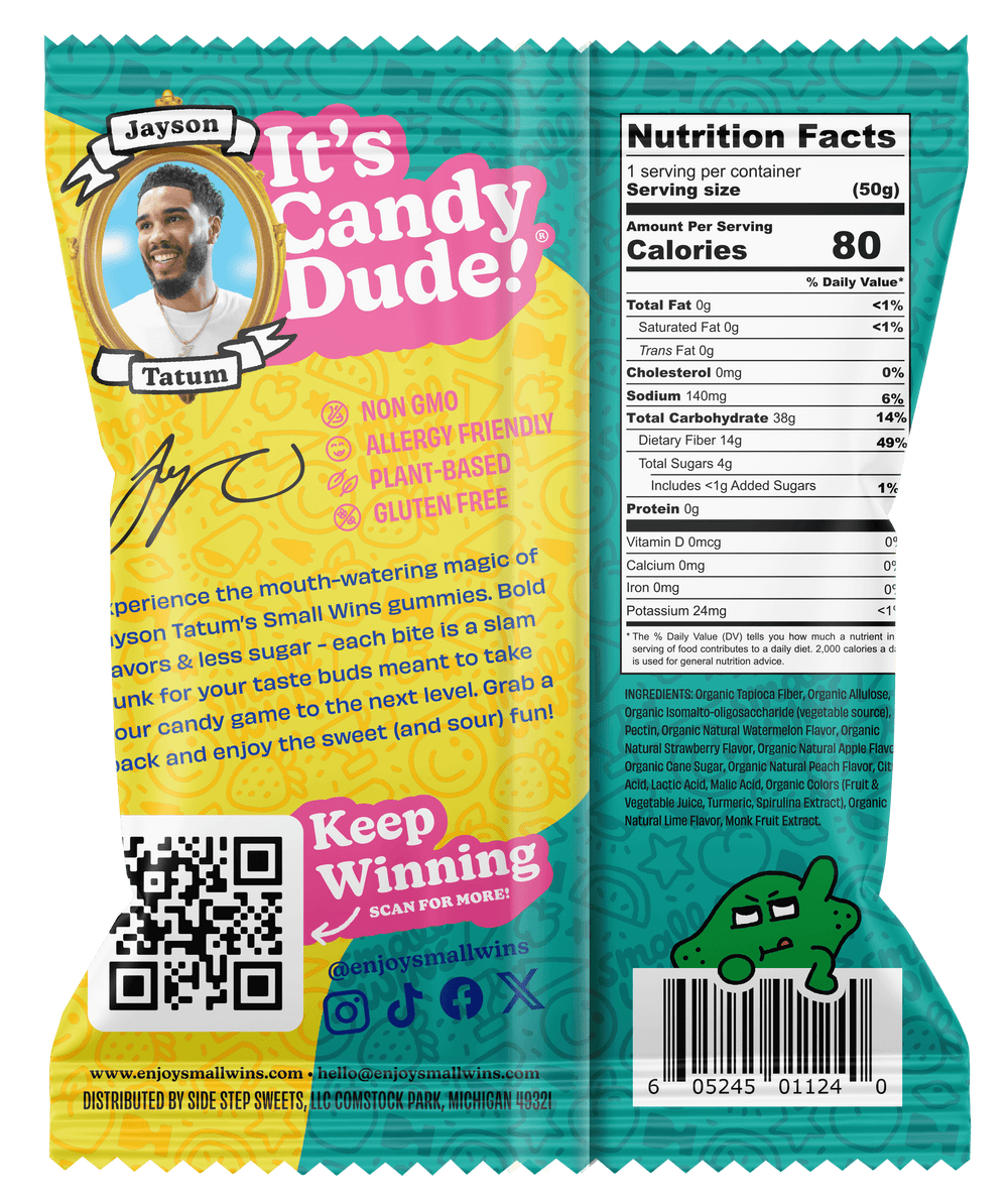 Classic & Sour Natural Gummies Combo Pack - Small Wins Candy