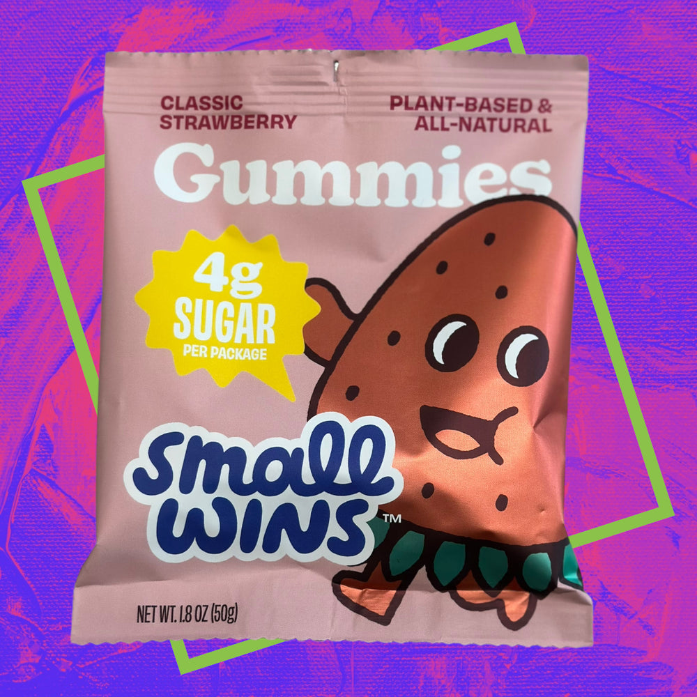 Classic Strawberry Organic All Natural Gummies - Small Wins Candy